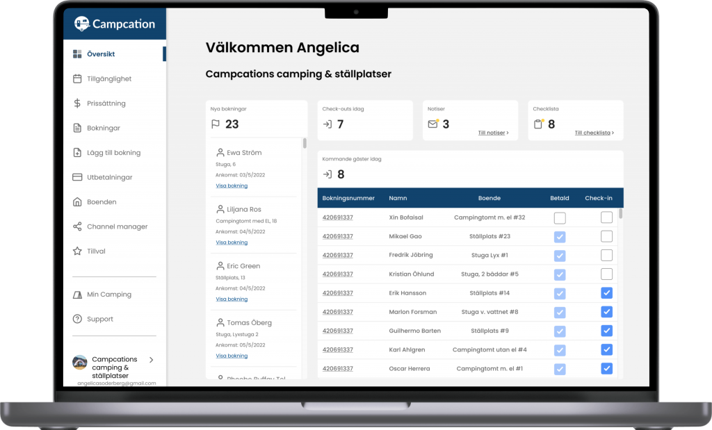 #1 Booking System for Campsites & Pitches | Campcation